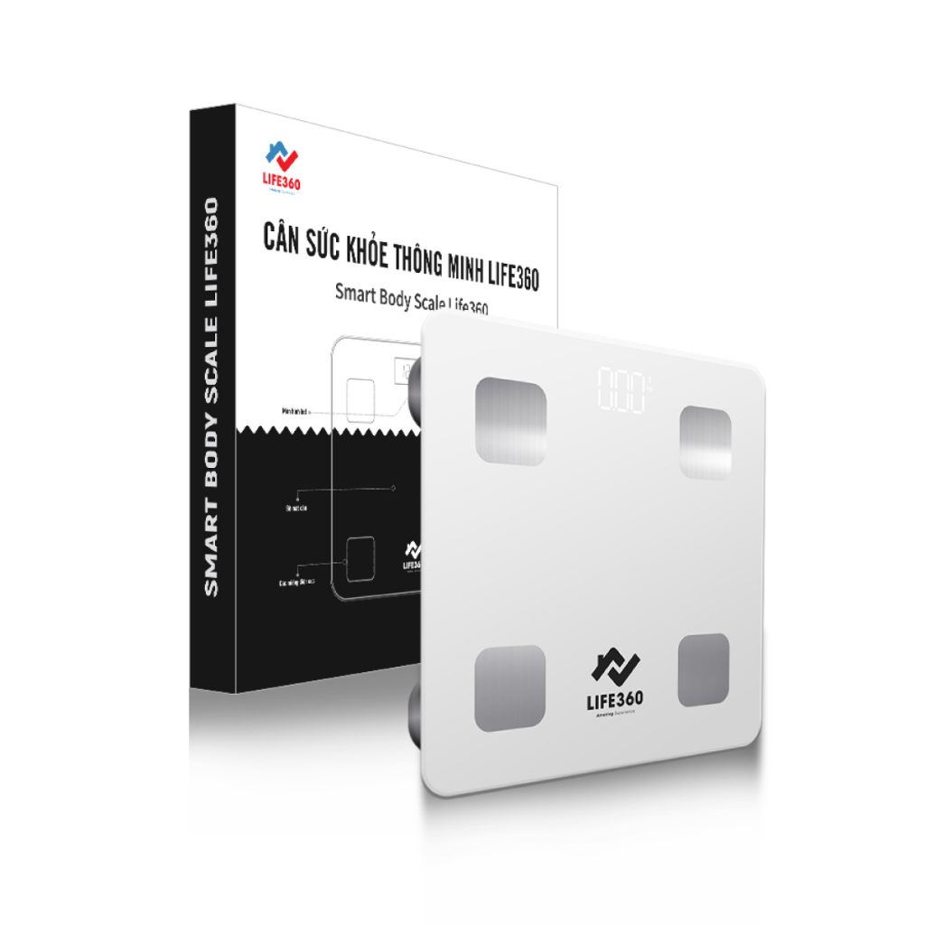 Cân Sức Khỏe Thông Minh Life360 LF-BFS24 - LIFE360