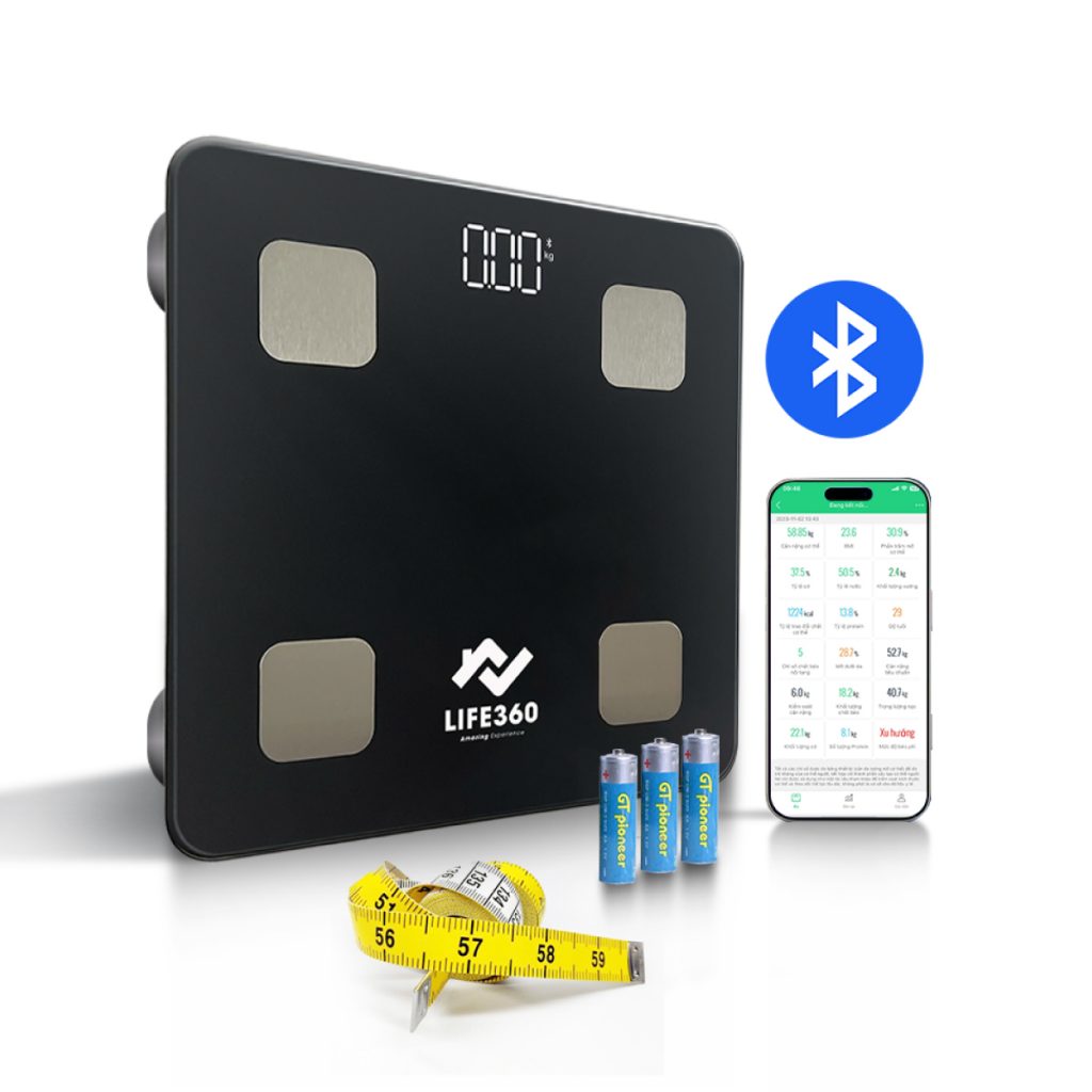 Cân Sức Khỏe Thông Minh Life360 LF-BFS24 - LIFE360